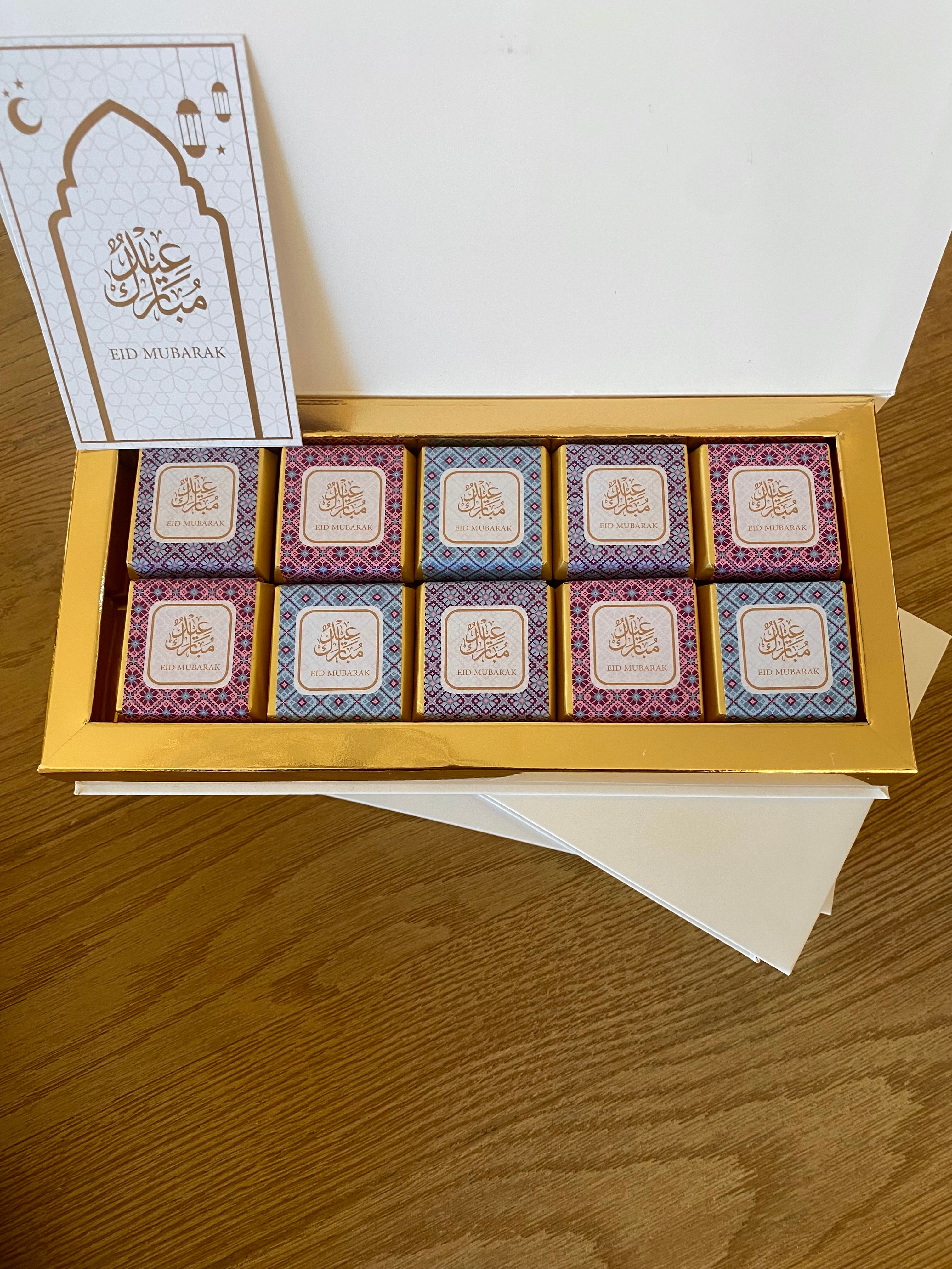 20pc. Eid chocolate magnet gift box – Fida Chocolate